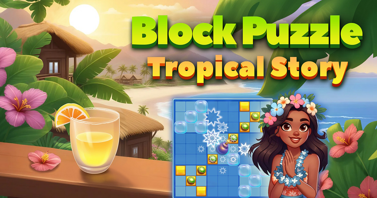 Block Puzzle Tropical Story - Jocuri Online Gratuite | FunnyGames