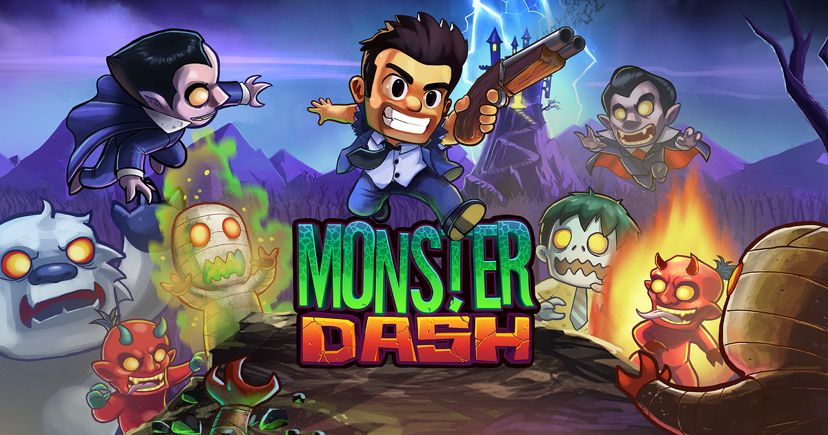 Monster Dash Online - Jocuri Online Gratuite | FunnyGames