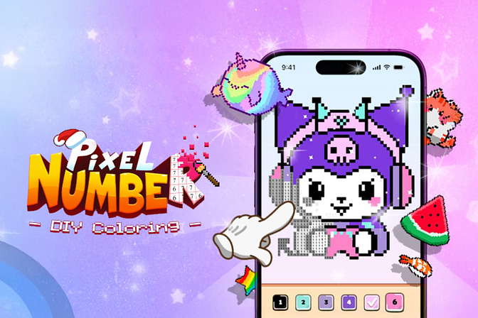 Pixel Number: DIY Coloring - Jocuri Online Gratuite | FunnyGames